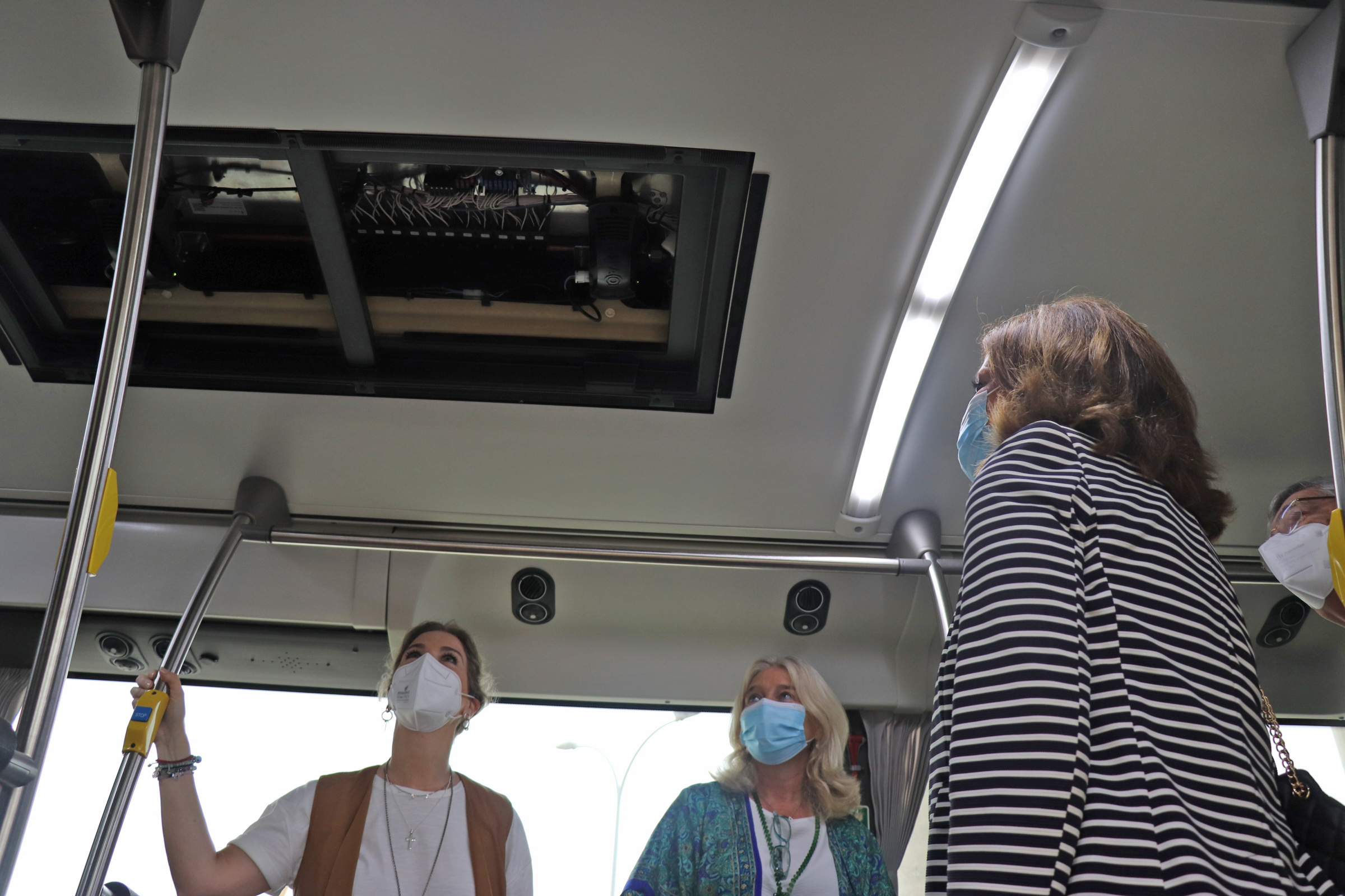 Los autobuses metropolitanos contarán con filtros para renovar el aire ...