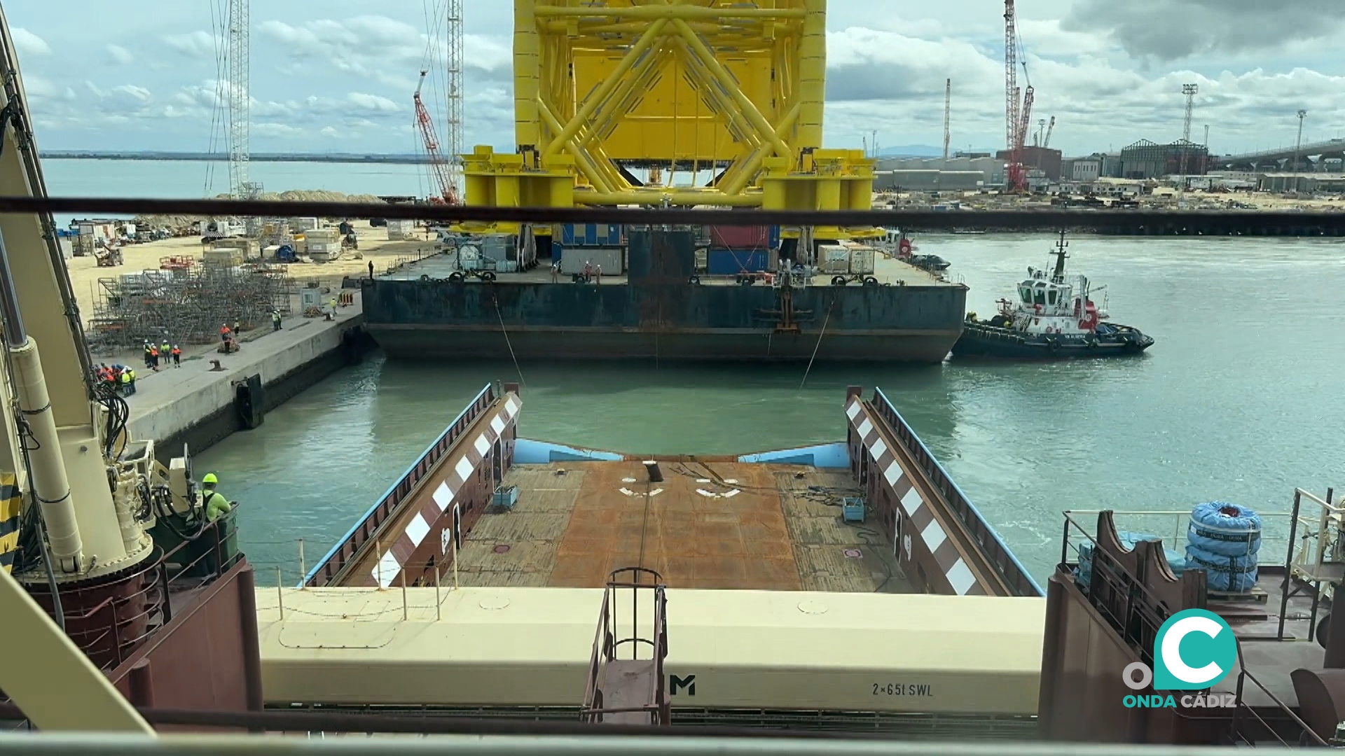 La Borwin 5 de Dragados ya viaja hacia el mar del Norte | Onda Cádiz RTV