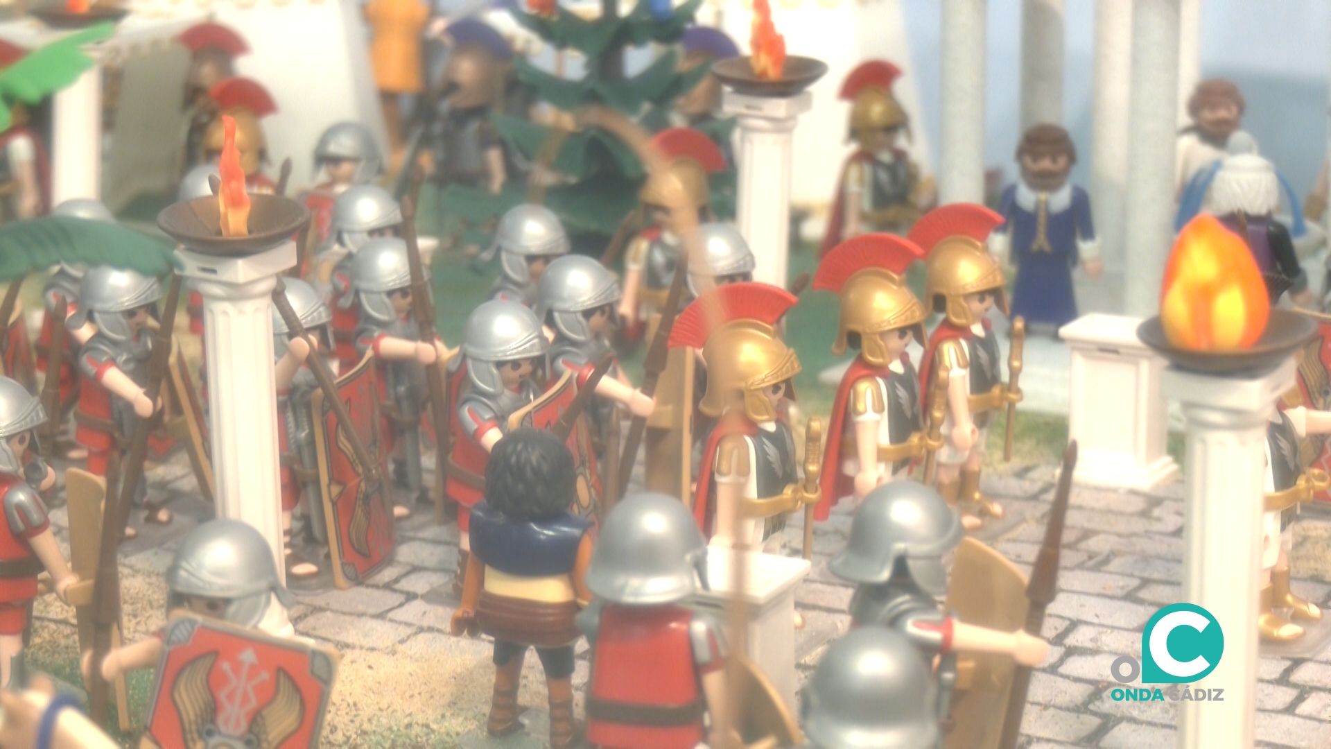 Revive la Gades romana con los icónicos Playmobil | Onda Cádiz RTV