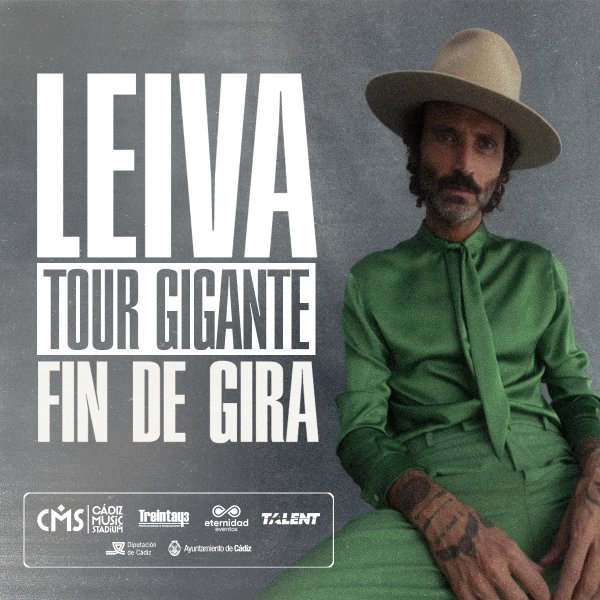 Leiva, segunda confirmación dentro del ciclo de conciertos Cádiz Music ...